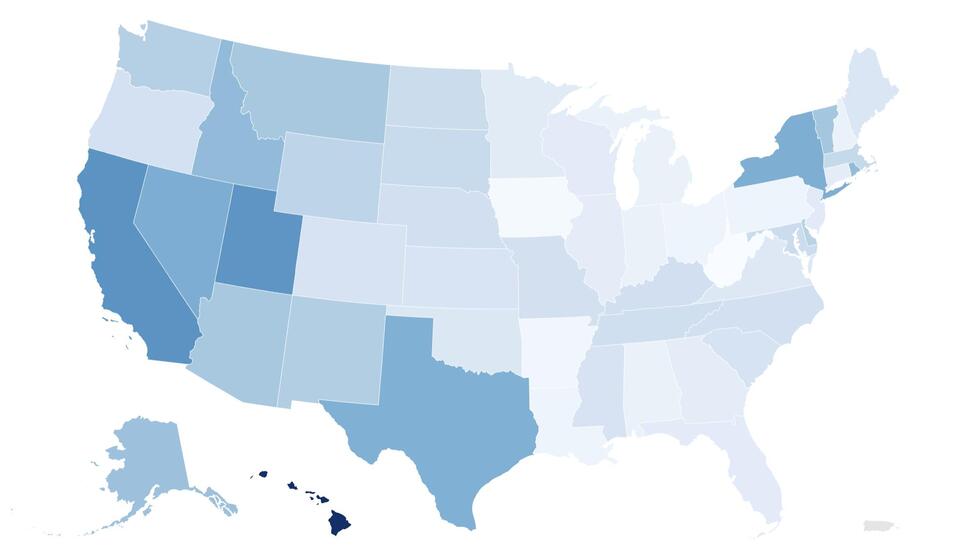 Map Shows Where Homeowners Have Accumulated Highest Equity - NewsBreak