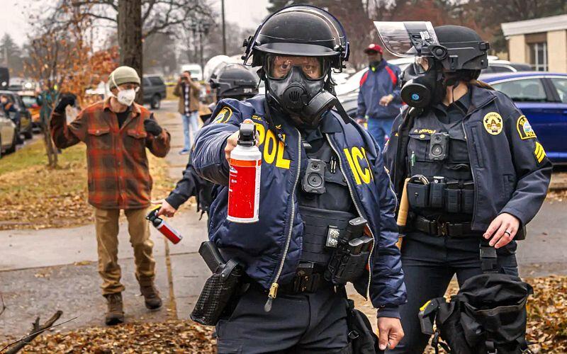 ICE Agents Clash with Protesters in Minnesota - NewsBreak