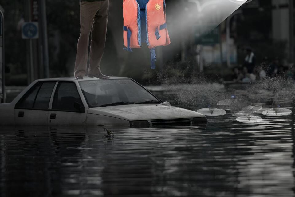 Dramatic Flood Drone Rescue Captured on Video Near Fall City - NewsBreak