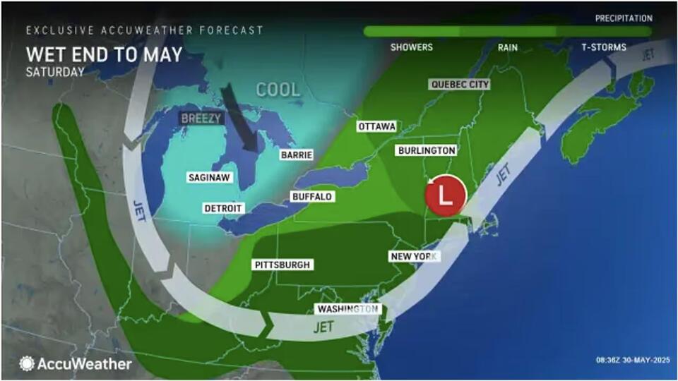 Here's Timing For New Round Of Severe Storms As One Of Wettest Months ...