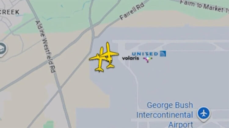 Close call between two commercial jets taking off from Bush Airport ...