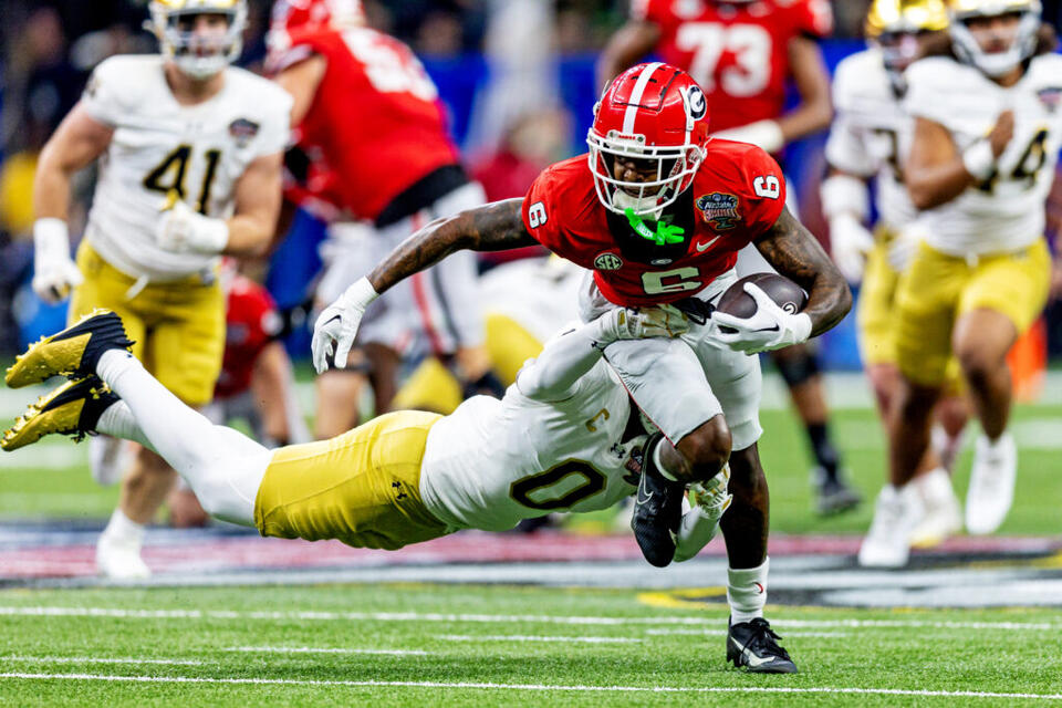 Dominic Lovett 2025 NFL Draft: Scouting Report For Georgia Bulldogs WR ...