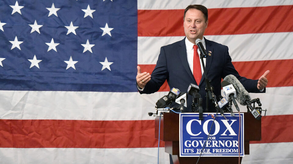 Former Maryland delegate Dan Cox to run for governor, setting up Wes ...