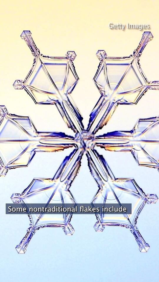 Did you know snowflakes are the most common crystal formation on Earth ...