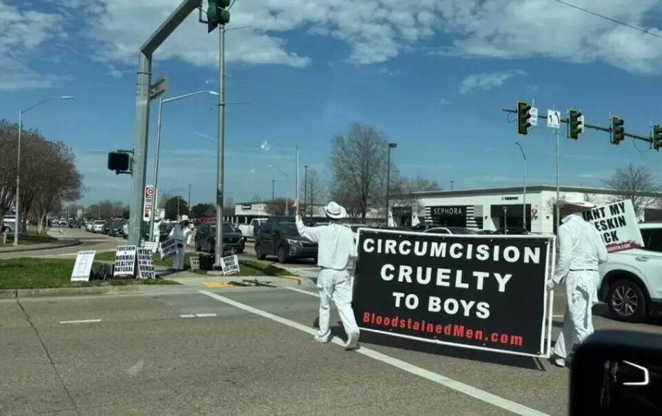 Circumcision Protest Happening Today In Lake Charles, Louisiana - NewsBreak