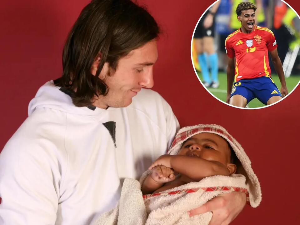 Photos of a young Lionel Messi with Lamine Yamal as a baby go viral ...