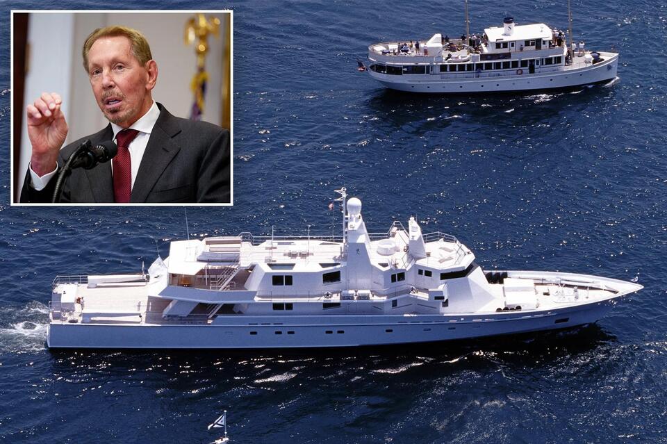 Billionaire Larry Ellison scrambled to rename yacht after coming to ...