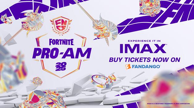Fortnite Pro-Am 2025 Comes To IMAX Screens At AMC Theatres Locations ...