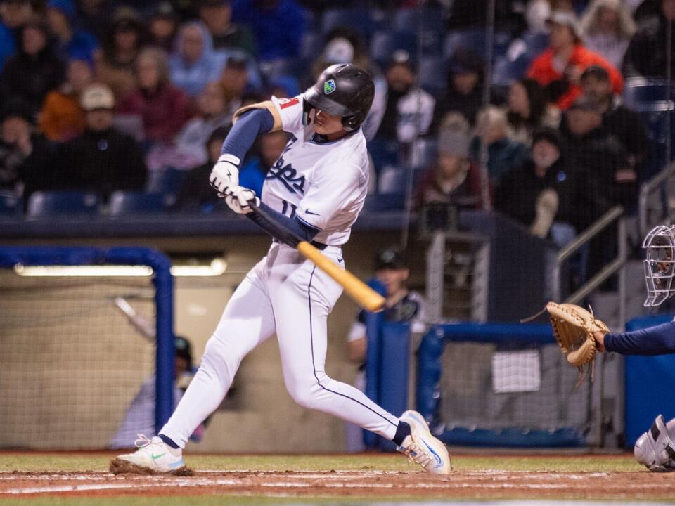 Hops' winning streak ends at three with 4-2 loss to Vancouver