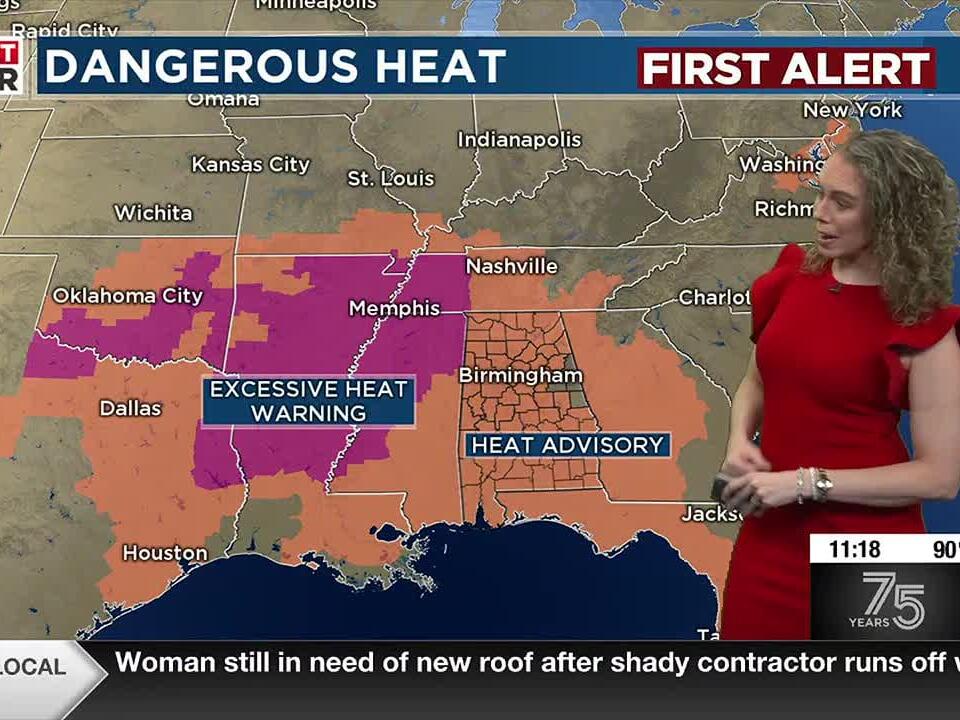 WBRC First Alert Weather - Midday Update