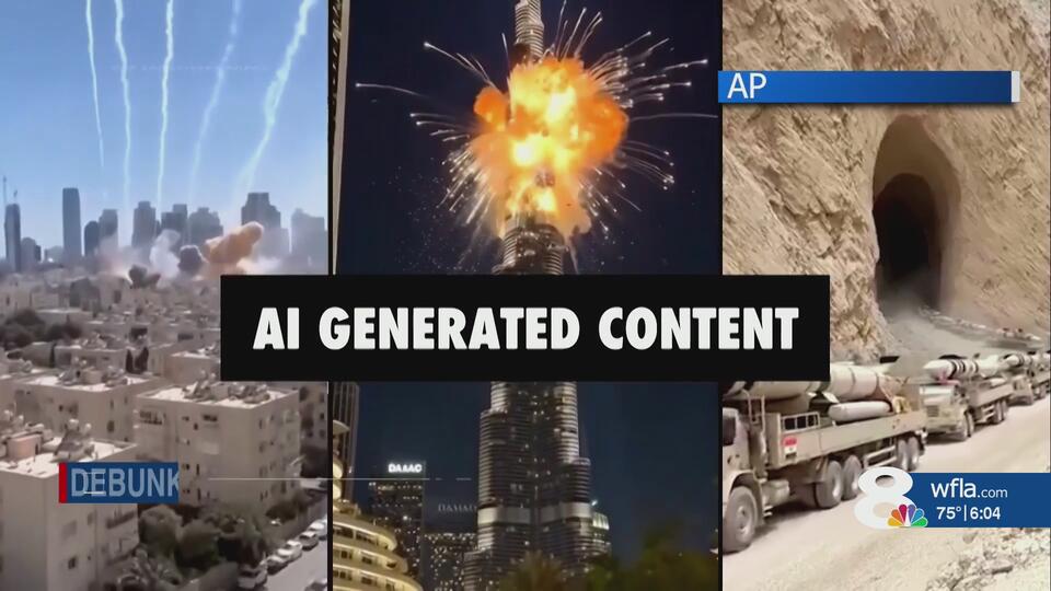 Fake Iran images show AI used as a weapon of ‘public opinion,’ USF ...
