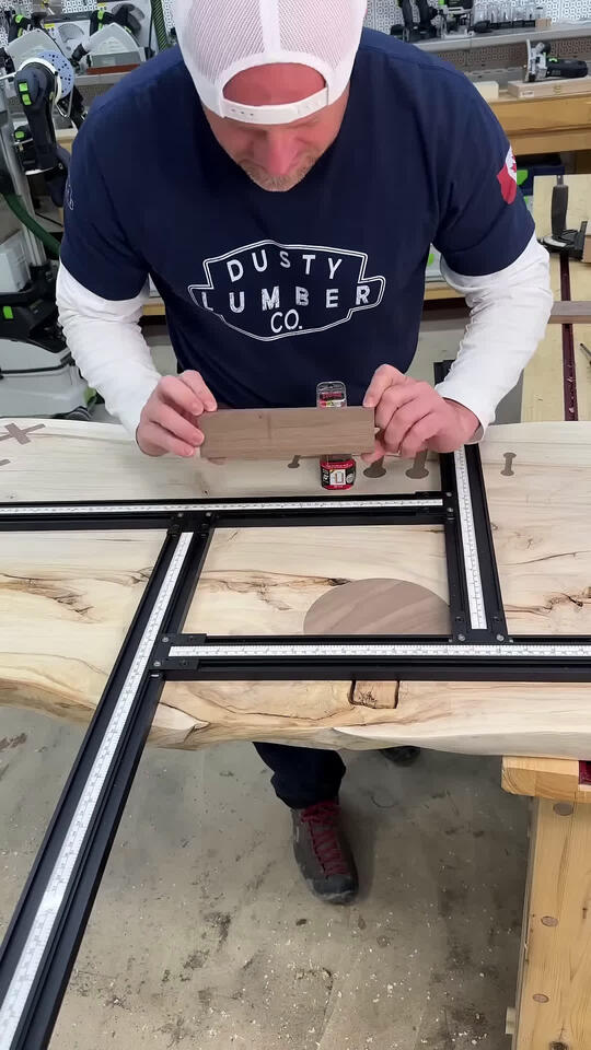 Using a clean cutting Freud upspiral bit to cut out patches for this ...