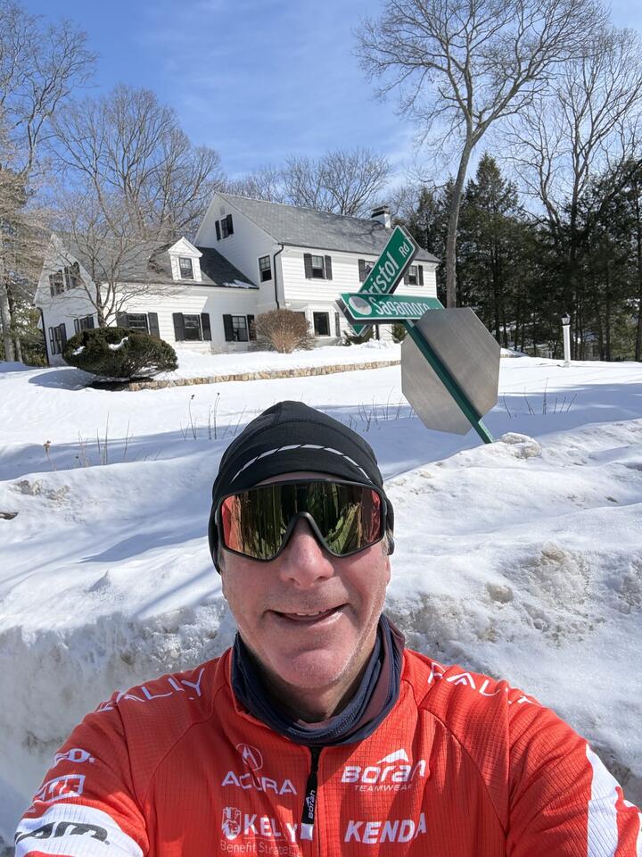 Runner finishing off all Wellesley’s streets & trails as part of Boston ...