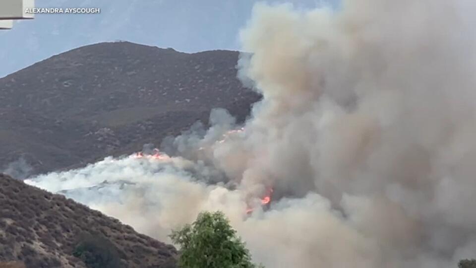 Lightning ignites multiple small fires across SoCal amid heat wave, red ...