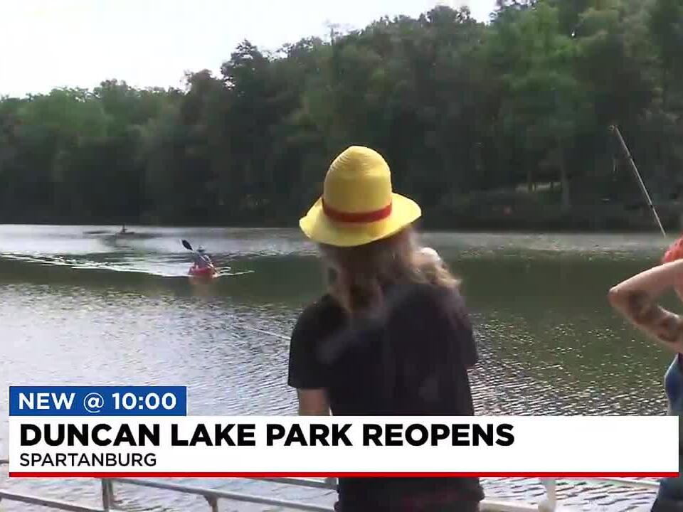 Duncan Lake Park reopens in Spartanburg County