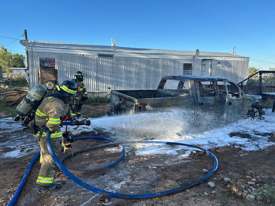 Fire crews put out two vehicle fires in Chaparral - NewsBreak