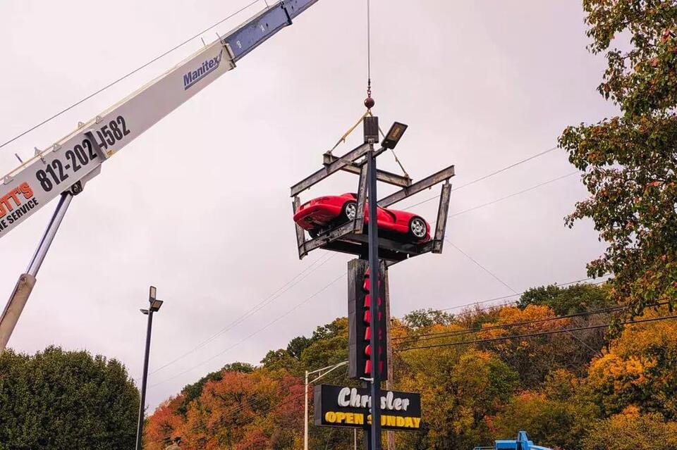Here’s Why They Took Down Henderson KY’s Iconic Viper in the Sky [PICS ...