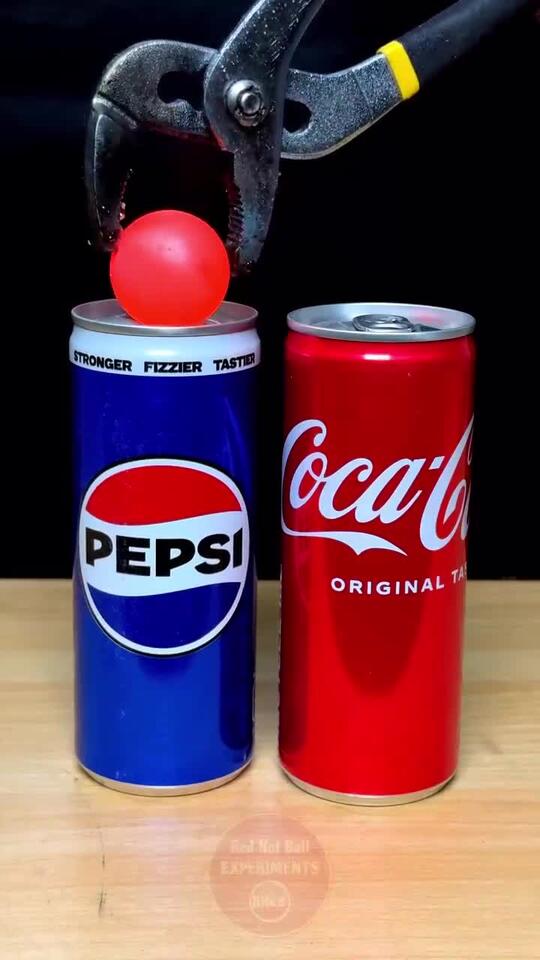 RHCB vs Pepsi Vs Coca Cola #satisfying #experiment #science #asmrsounds ...