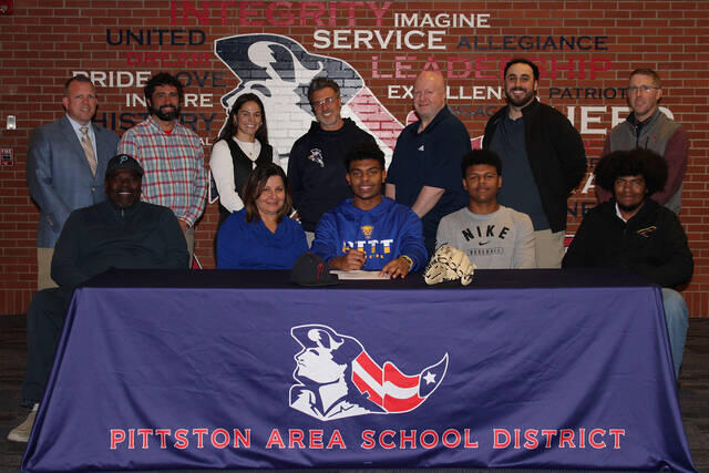Pittston Area’s Elijah Barr taking arm, bat to Pitt - NewsBreak