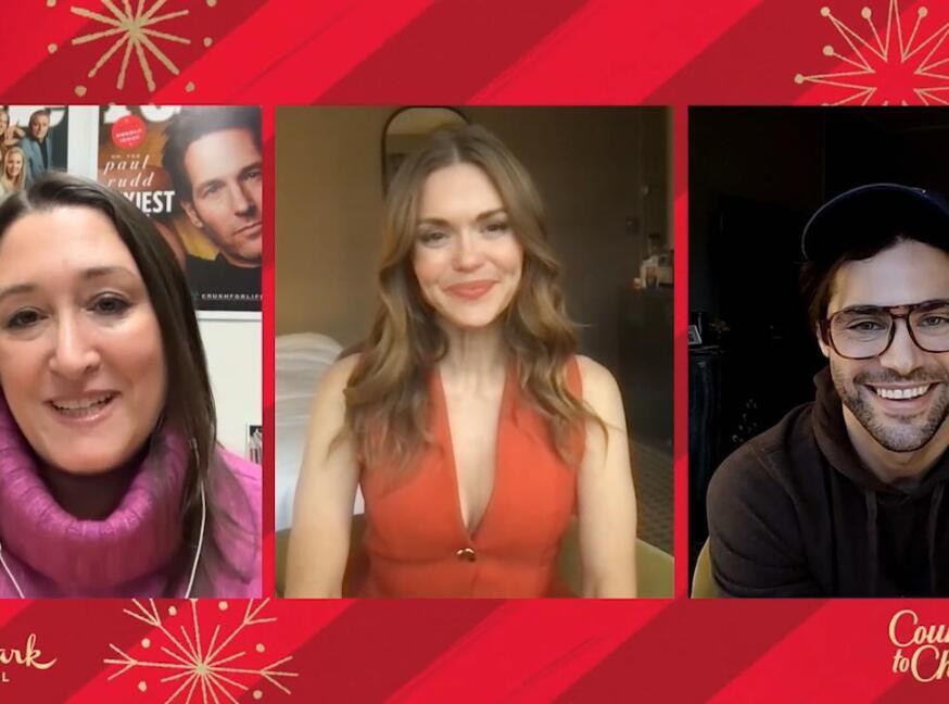 Holiday Touchdown: A Bills Love Story Facebook Live - With Holland Roden and Matthew Daddario ...
