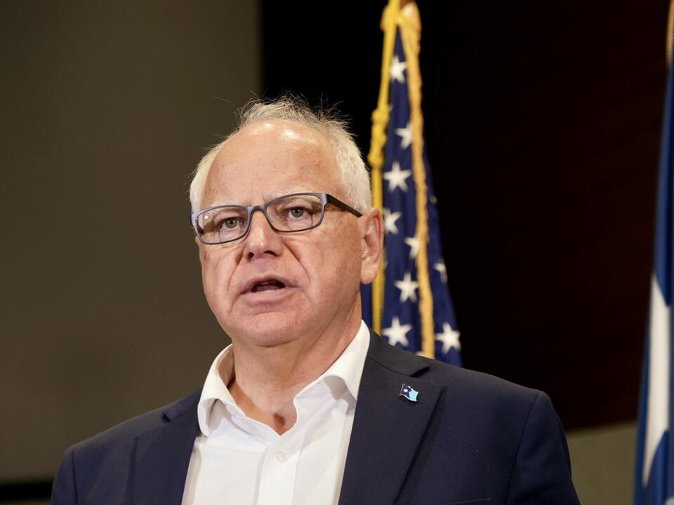 Vehicles in Gov. Tim Walz's motorcade involved in collision in Wisconsin