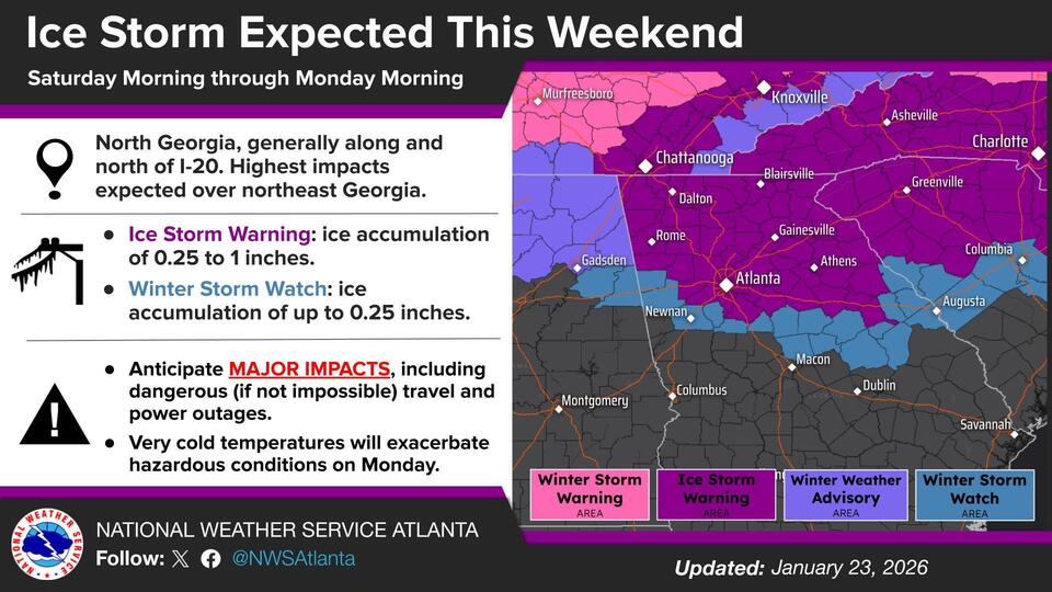 State emergency officials warn Georgians in the north to take this ...