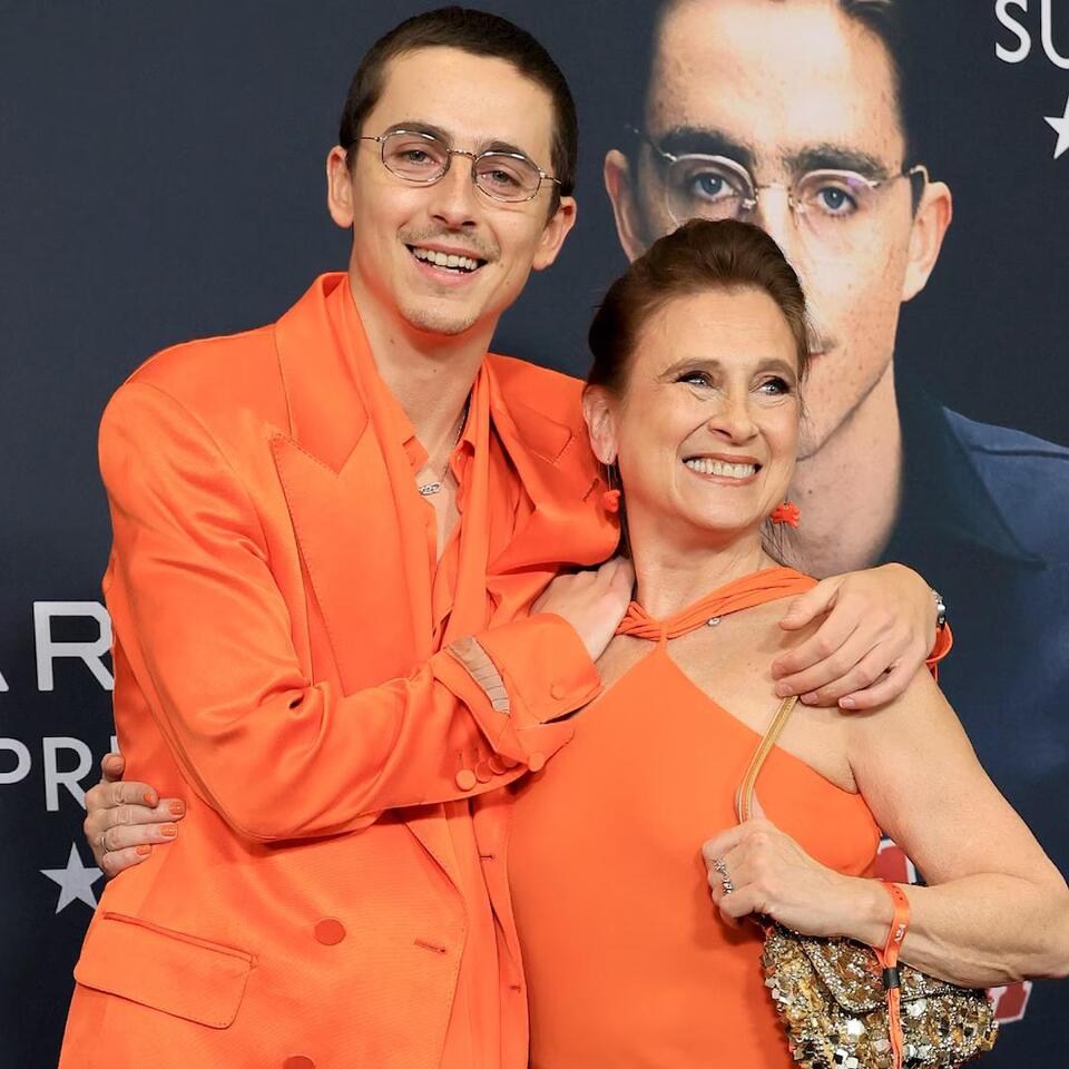 Timothée Chalamet’s Mom Has Sweet Reaction to His Critics Choice Awards ...