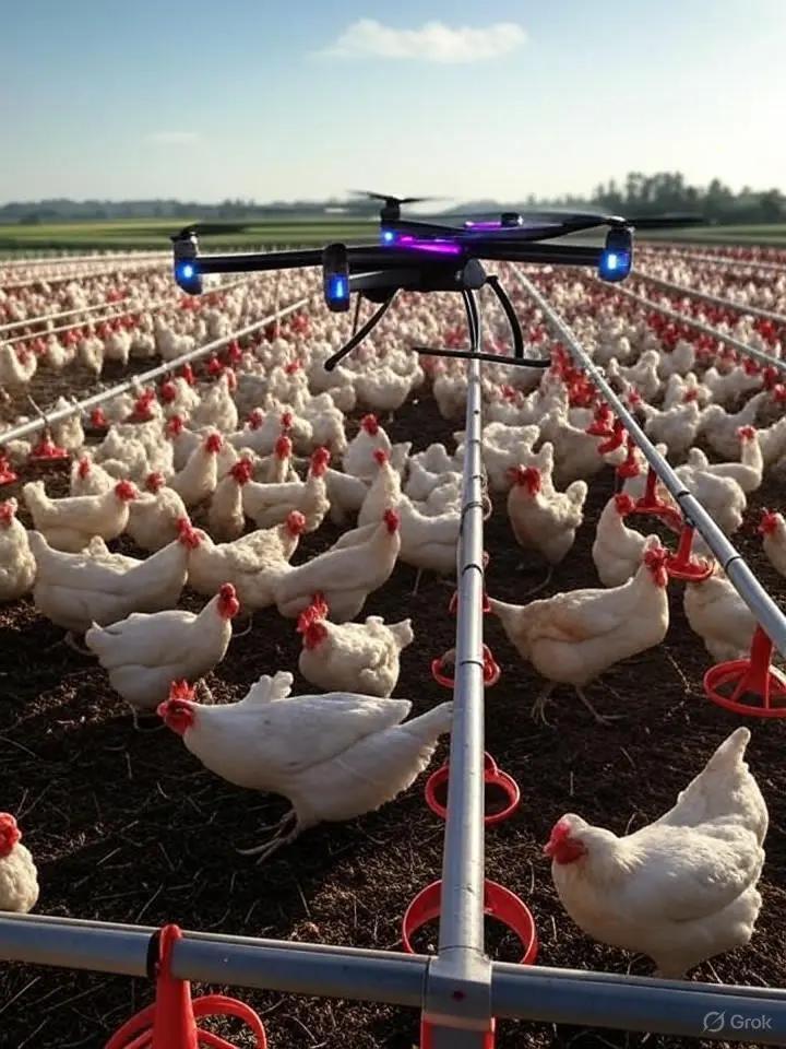 Japan Deploys AI Laser Drones to Slash Avian Flu Risks on Poultry Farms ...