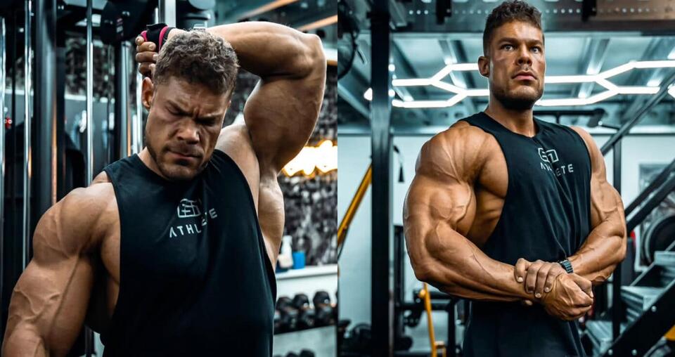 Wesley Vissers Hits Chest & Triceps Workout As He Prepares To Defend ...