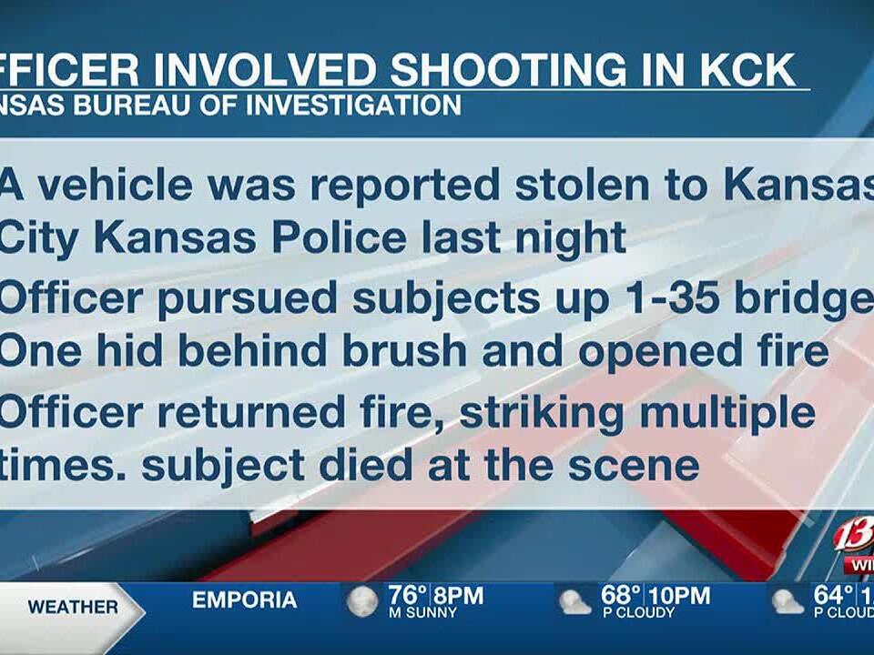 KBI investigates officer-involved shooting in Kansas City