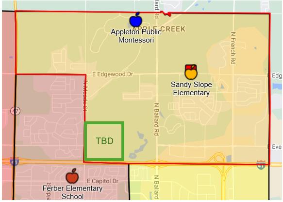 Appleton school board approves boundaries for the new Sandy Slope ...