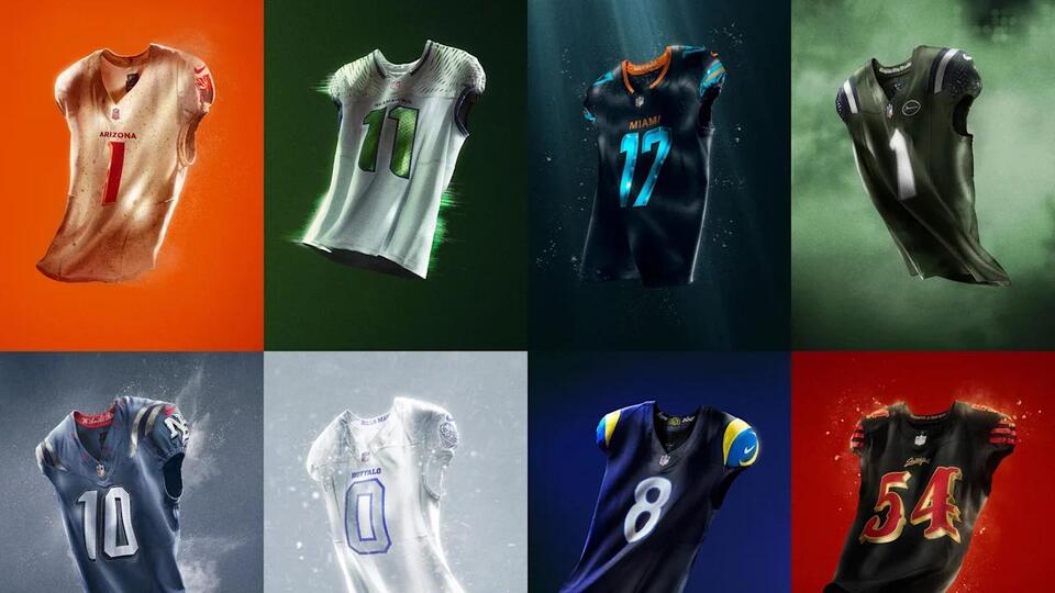 NFL and Nike Unveil 2025 Rivalries Uniforms, Connecting Athletes and ...