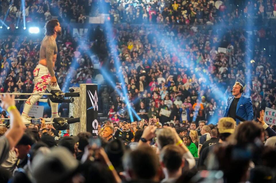 Gunther Chokes Out Pat McAfee on RAW after WrestleMania, Igniting McAfee’s In-Ring Return ...