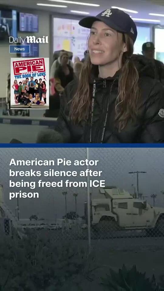 American Pie actor, Jasmine Mooney, who was detained for nearly two ...