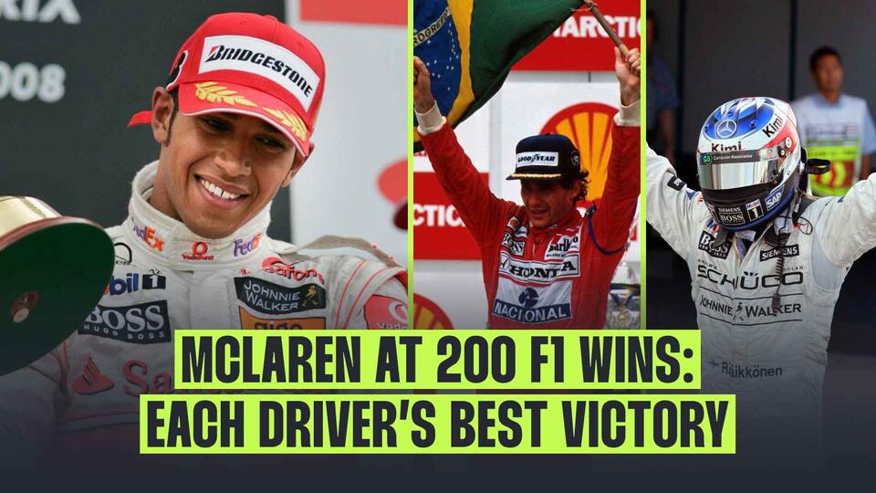 Ranked: Each McLaren driver’s best F1 victory as new landmark reached ...