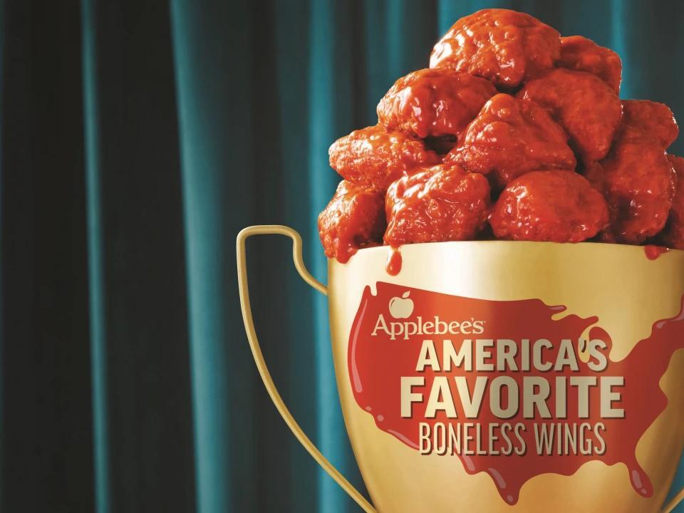 Applebee’s® Crowned “America’s Favorite Boneless Wings!”