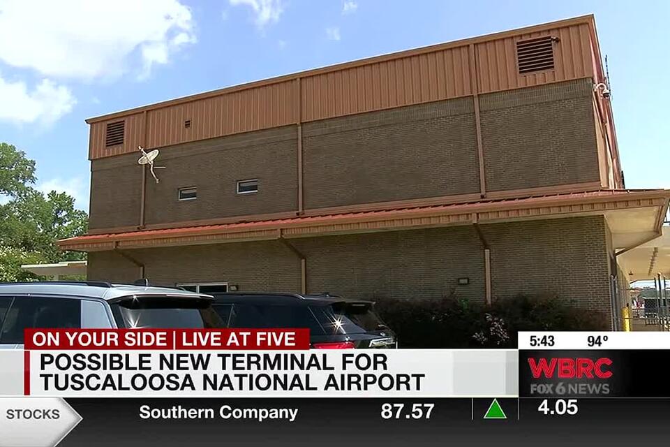 Possible new terminal for Tuscaloosa National Airport - NewsBreak