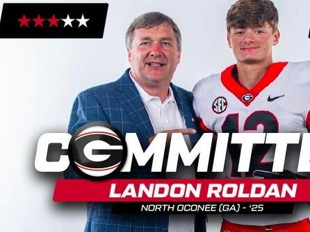 Rising in-state WR standout Landon Roldan commits to Georgia over ...