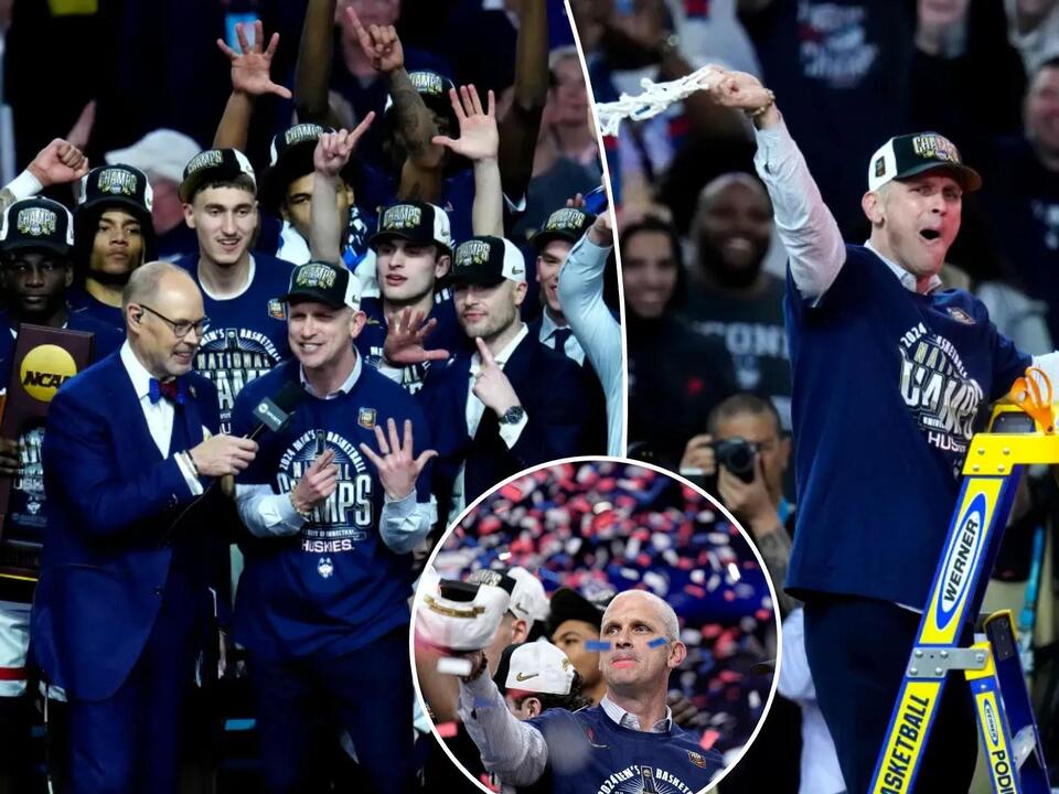 Fans welcome UConn’s repeat champs back to the ‘Basketball Capital of ...