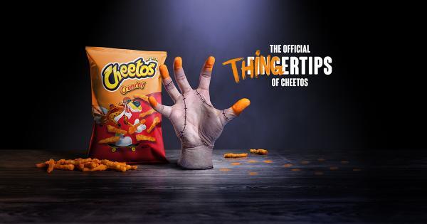 Cheetos Unleashes Wednesday's ‘Thing' to Cause Orange Mayhem Around ...