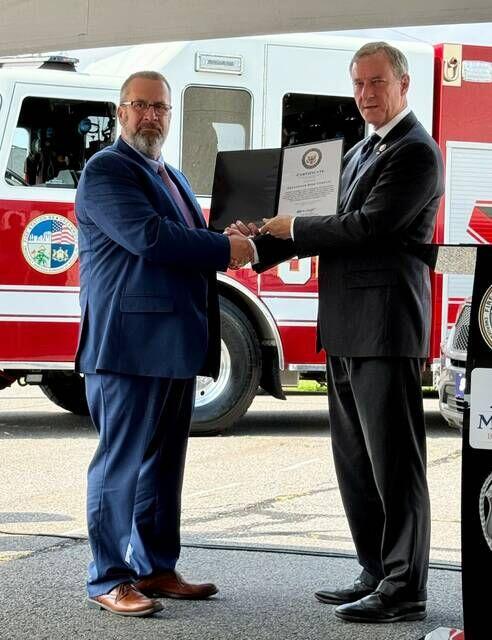 Cartwright, Moosic officials break ground on fire/public safety station ...