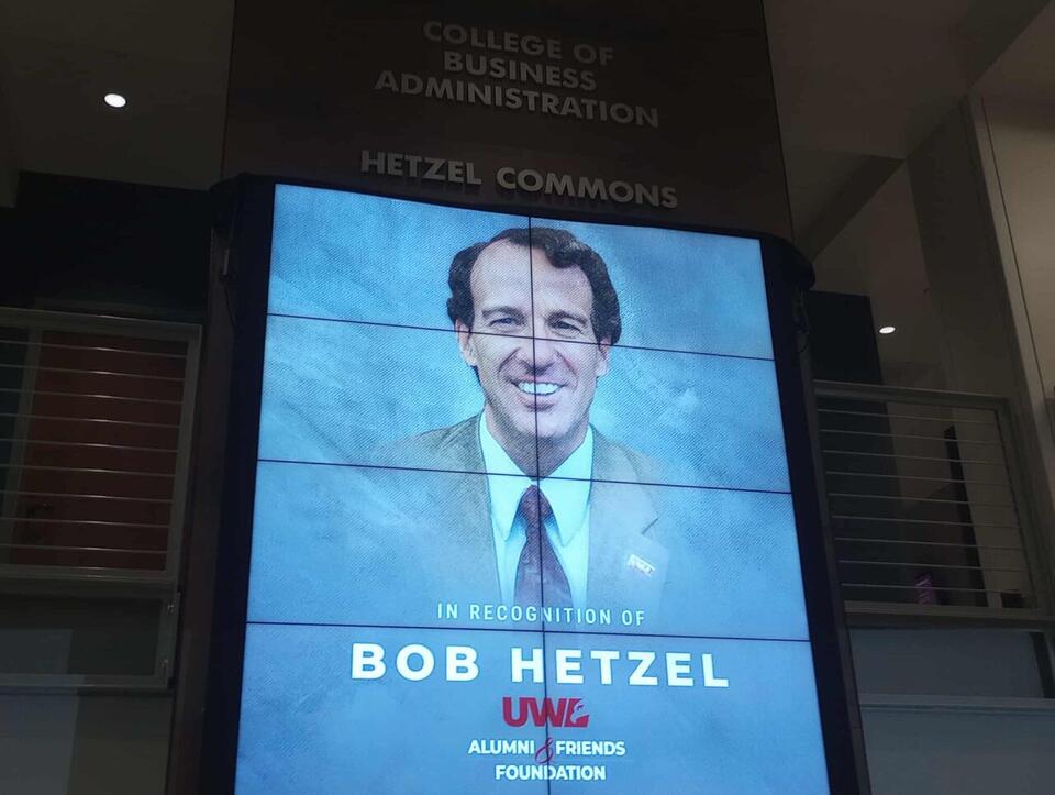 Former UWL vice chancellor Hetzel gives campus $1 million; a section of ...