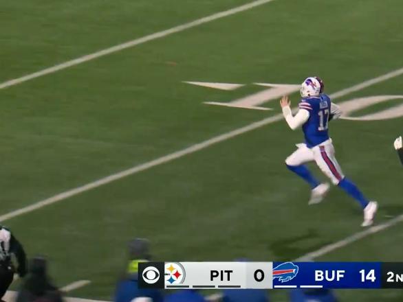 Josh Allen Broke Loose For The Second Longest QB Touchdown Run In NFL ...