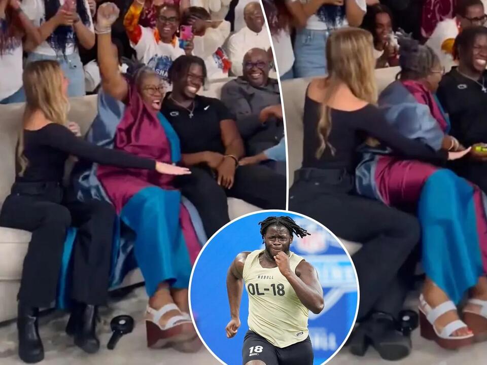 Olu Fashanu’s girlfriend had trouble embracing him after Jets’ pick in ...