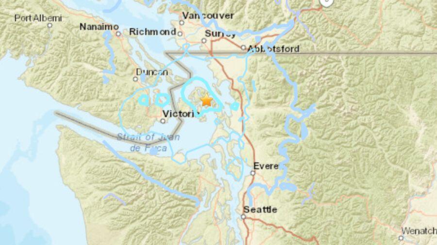 4.5 earthquake strikes off Orcas Island this morning - NewsBreak