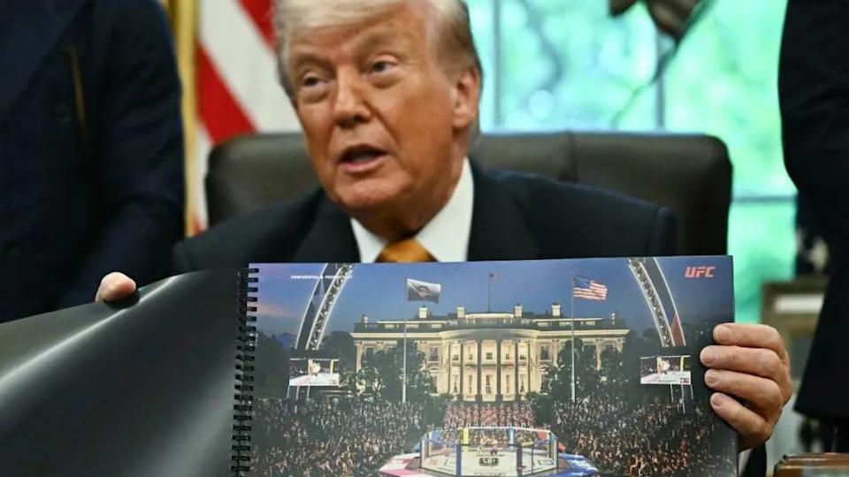 Donald Trump Makes Bizarre Comparison of UFC Cage to Eiffel Tower ...