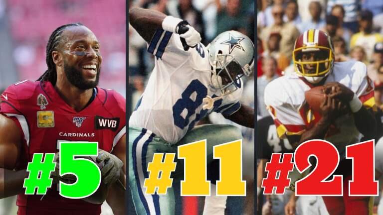 The 40 Greatest Wide Receivers In NFL History, Ranked - NewsBreak