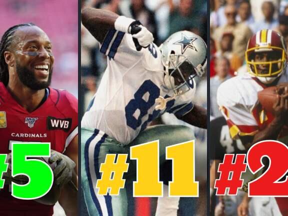 The 40 Greatest Wide Receivers In NFL History, Ranked