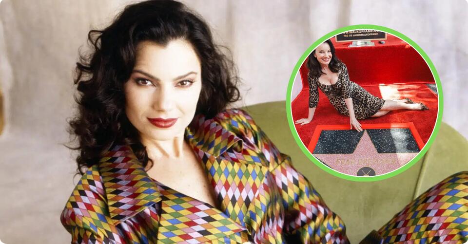 Fran Drescher Brings Back Iconic ‘Nanny’-Esque Leopard Print For Walk ...