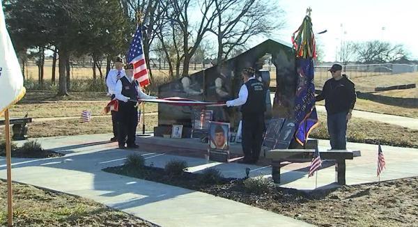 Owasso VFW Post 7180 presents memorial at Veterans Park to Gold Star ...